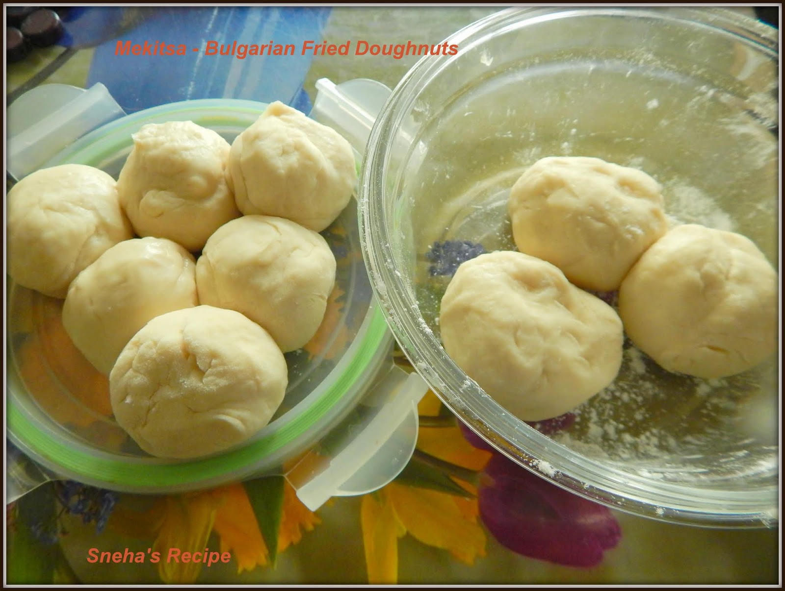 Mekitsa - Bulgarian Fried Doughnuts#EattheWorld - Sneha's Recipe