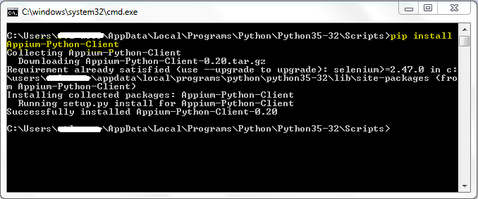 Appium Python - Executing 'Appium-Webdriver' automation script on ...