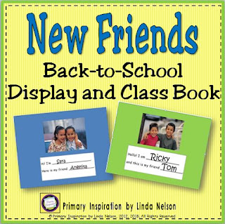 Primary Inspiration: "New Friends" Back to School Freebie