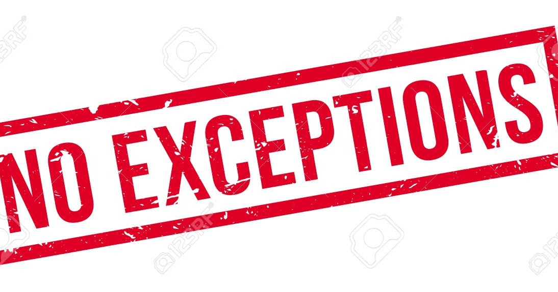 VIVES PARA EL REY DE REYES.: 04- No hay excepciones