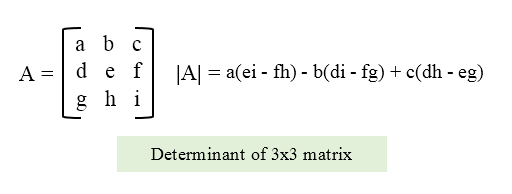 Codeforwin: C program to find determinant of a matrix