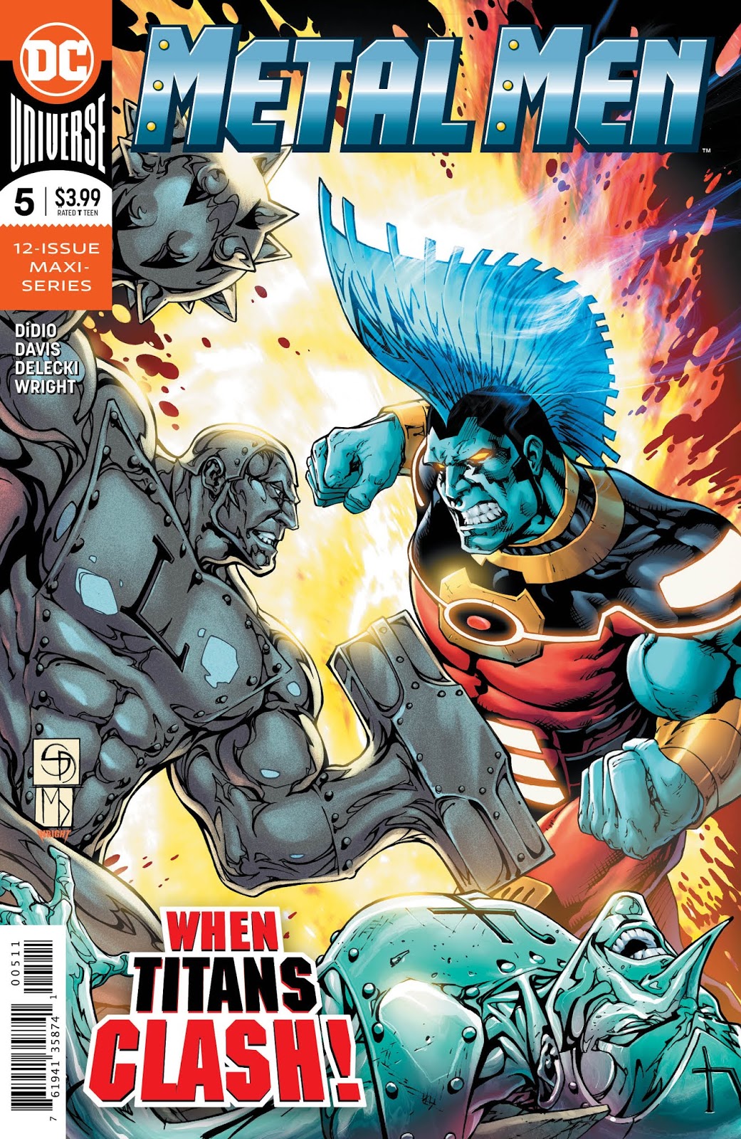 Weird Science DC Comics: PREVIEW: Metal Men #5