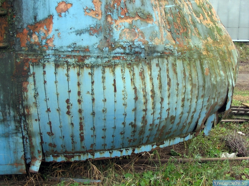 Deserted Places: An abandoned Soviet turbojet train