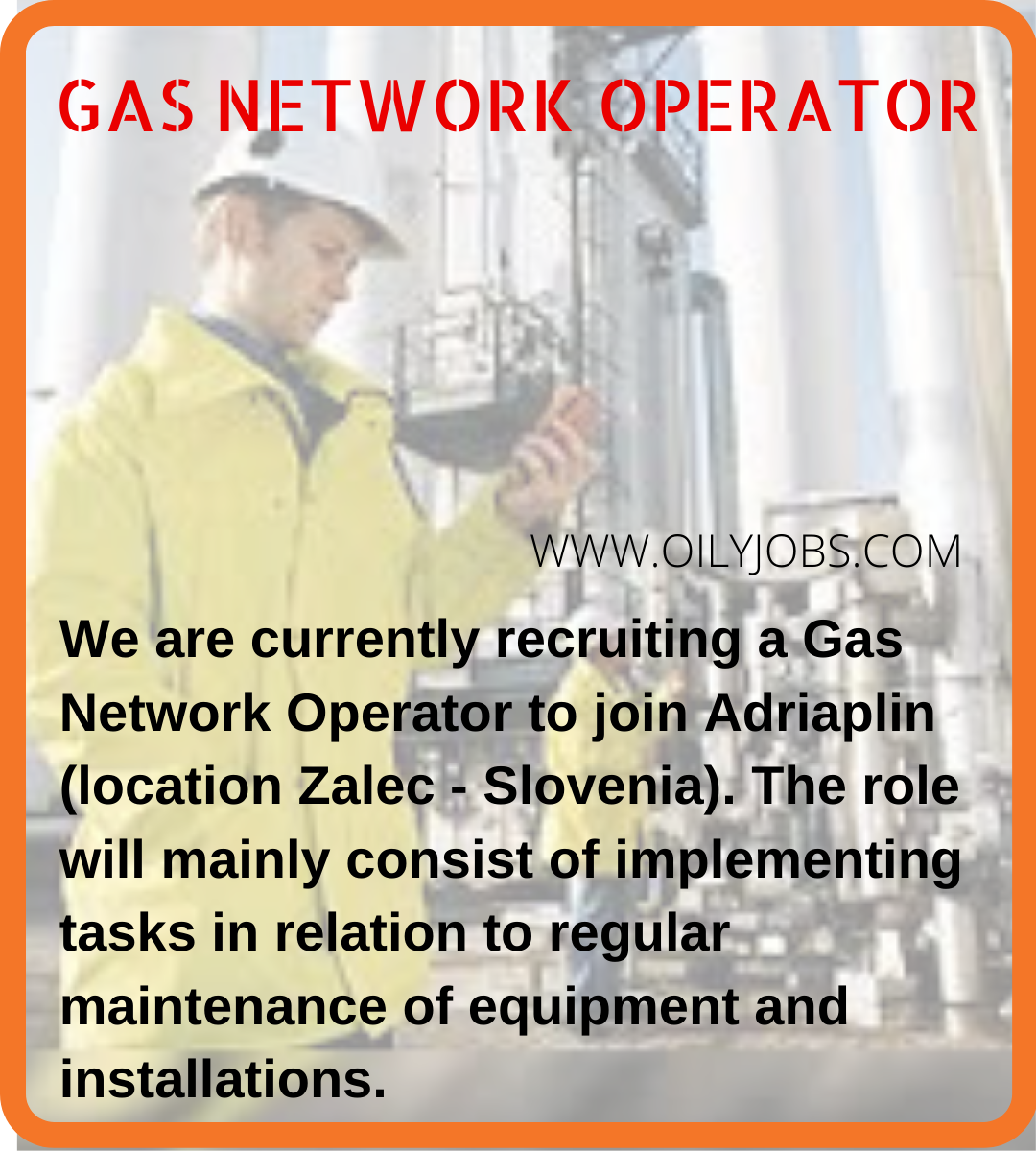 GAS NETWORK OPERATOR (IRCEIRL0010)