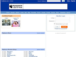 Pretty Princess: Myspace archives from wayback machine