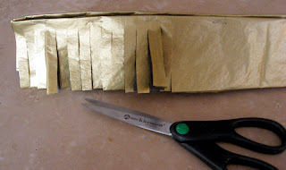 lefty & sixty: DYI- Making a paper festooning tutorial