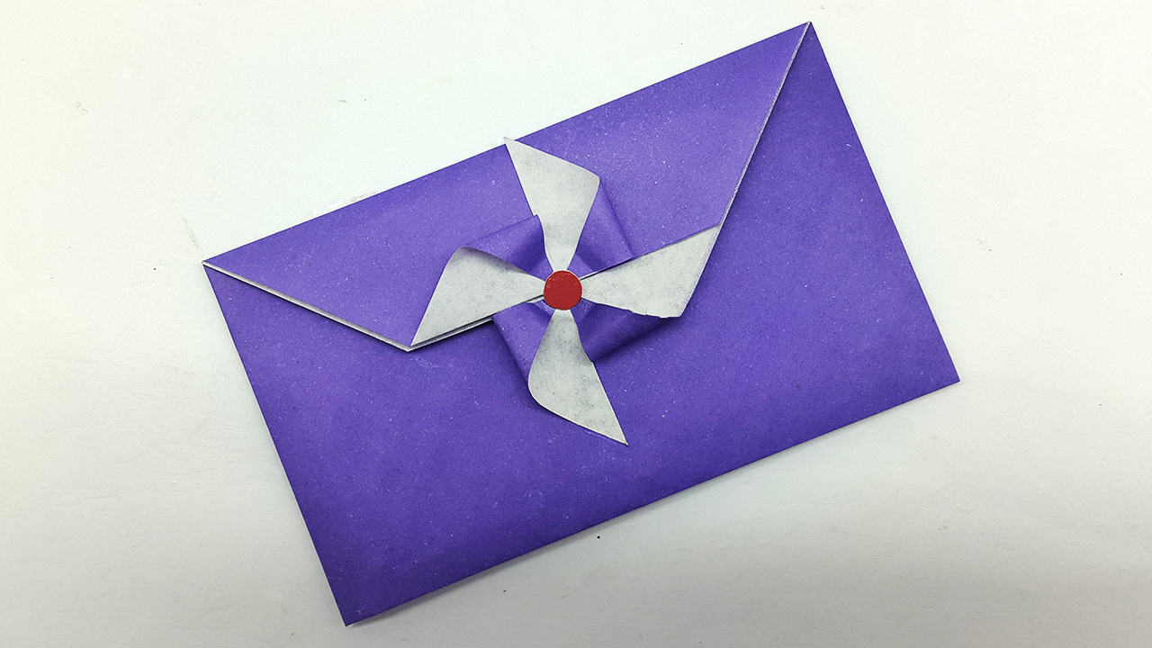 Colors Paper Origami Windmill Envelope How To Make Paper Envelope Easy colors-paper-origami-windmill-envelope-how-to-make-paper-envelope-easy