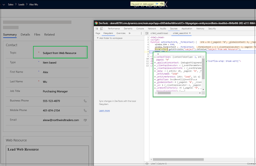 How To Use Formcontext In Web Resource In Dynamics 365 V9 Moazam