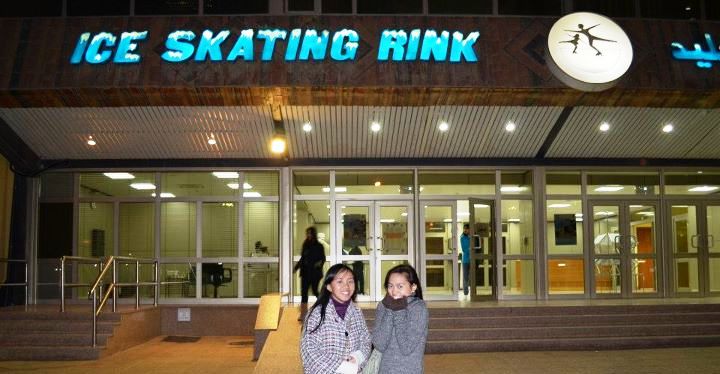 Pinay Diaspora: Ice Skating in Kuwait
