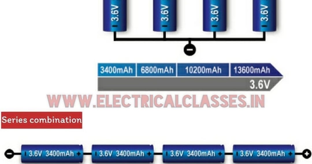 series and parallel batteries circuit