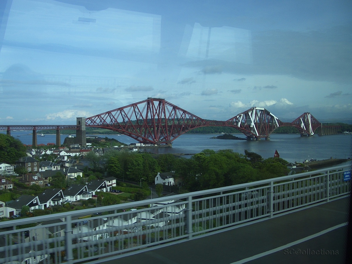 sccollections: The Forth bridge near Edinburgh