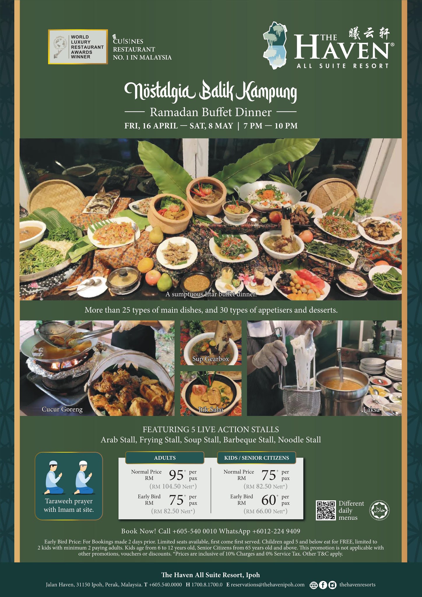 Berbuka Puasa Ala Kampung Di The Haven Ipoh Perak