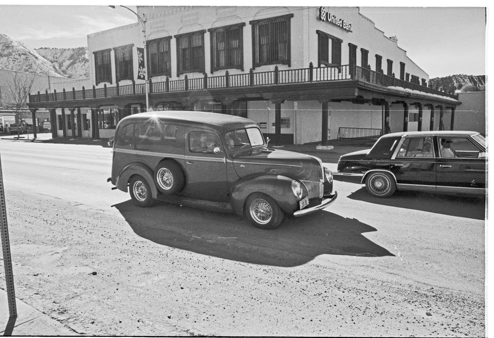 The Rag Blog: Michael James : 1939 Hot Rod Ford Rolling Through Town