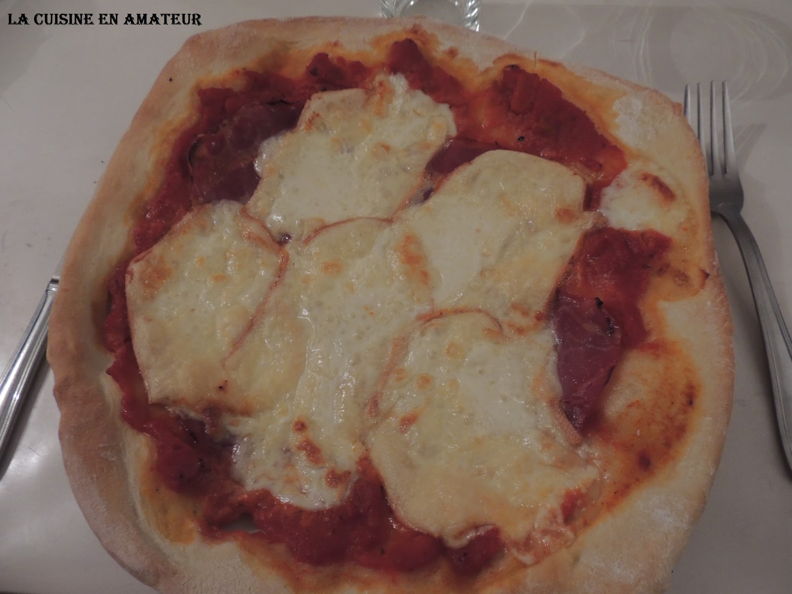 La cuisine en amateur de Maryline: Pizza raclette