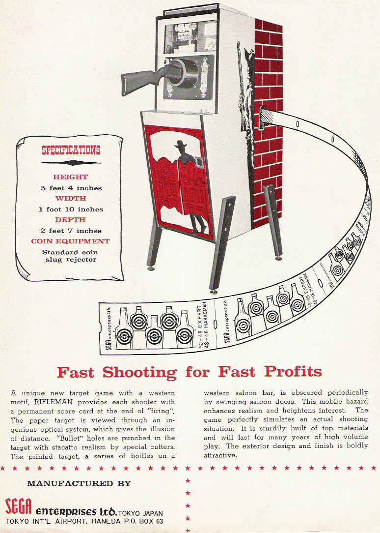 The Golden Age Arcade Historian: The Early History of Sega - What Was ...