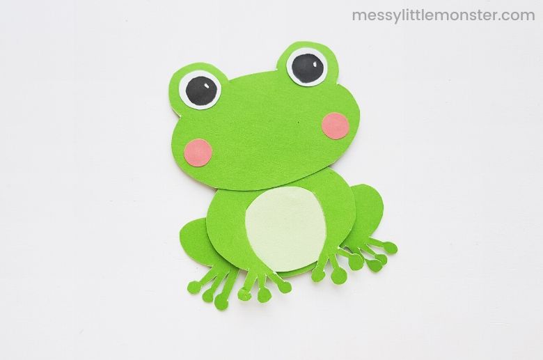 Frog Puppet Craft - Messy Little Monster