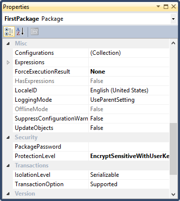 Tips and Tricks for SQL Server Developers: SSIS 2012 - Package ...