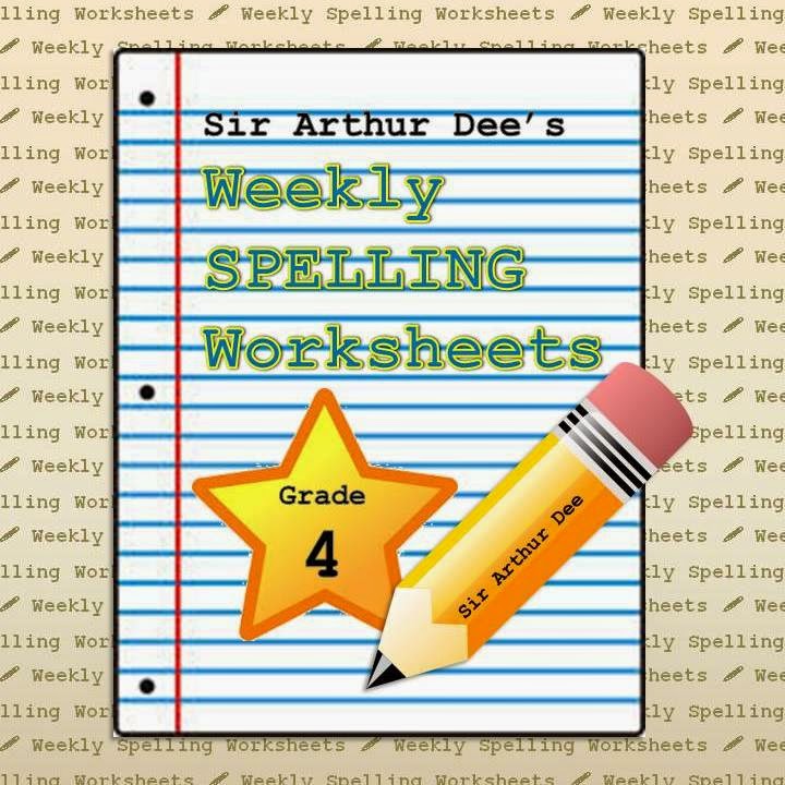 Sir Arthur Dee's Online Teaching Resources: Spelling Worksheets for ...