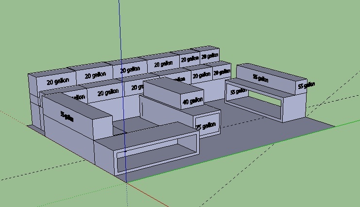 Angelfish: Fish room Design phase - planning