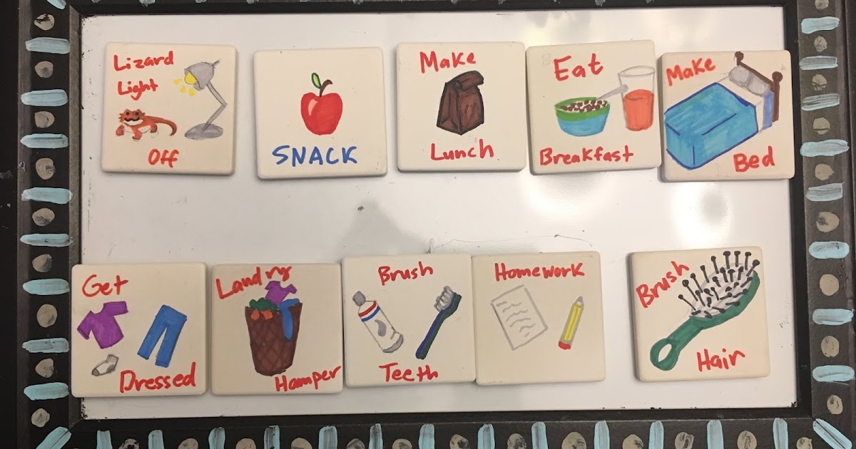 Montessori Messy: Visual Schedules