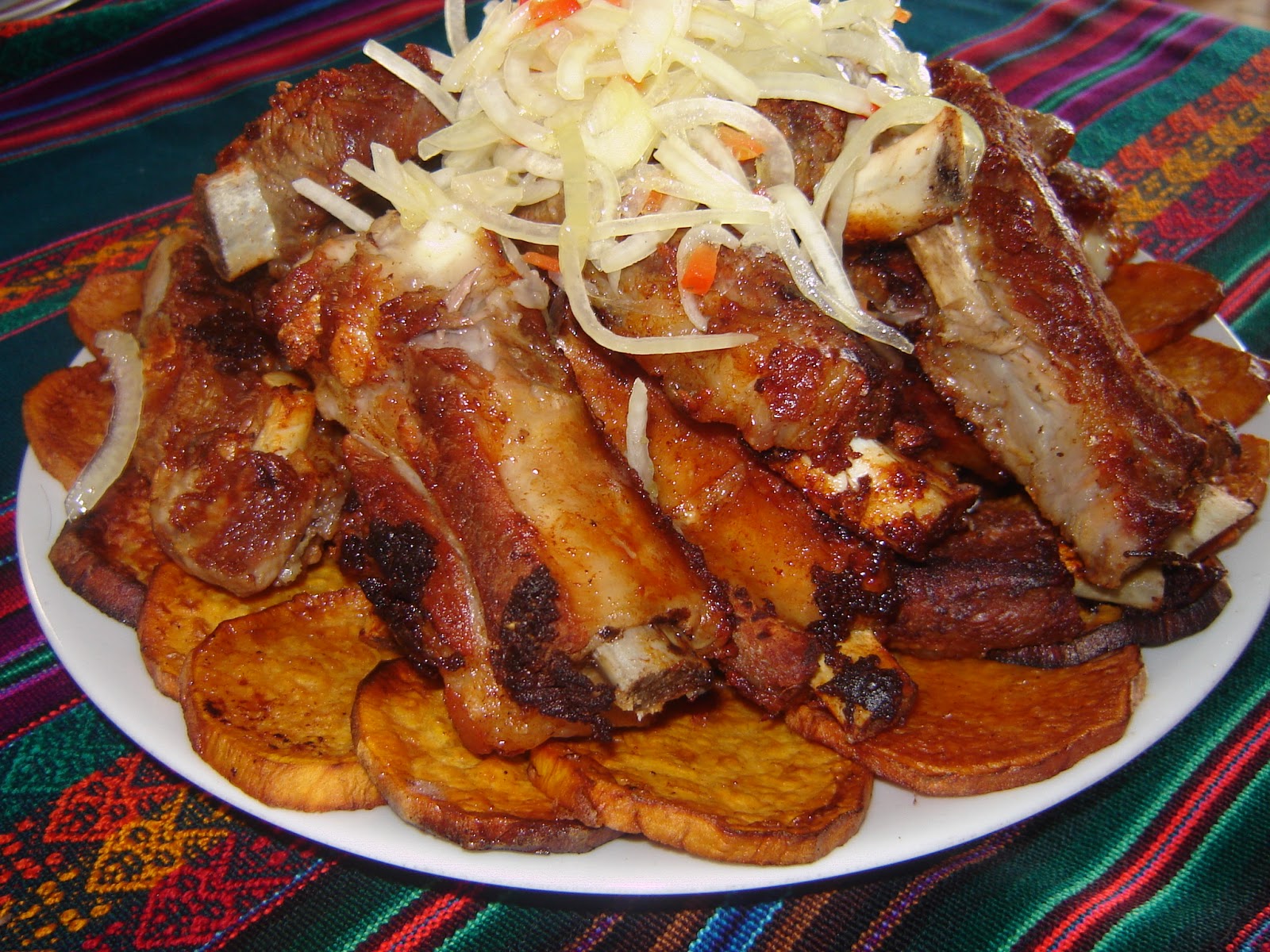 Cucina peruviana in Italia: Chicharrones de chancho