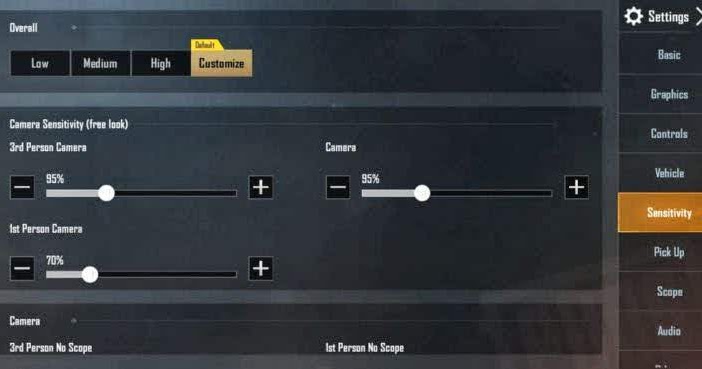 Best Sensitivity Setting For Pubg