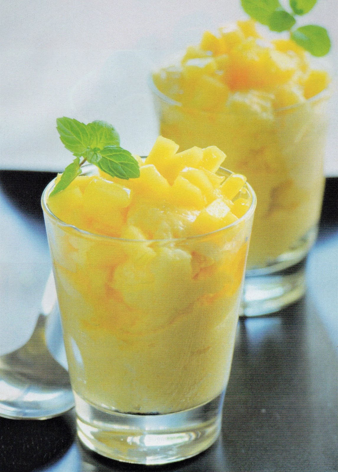 MOUSSE DE MANGO TROPICAL