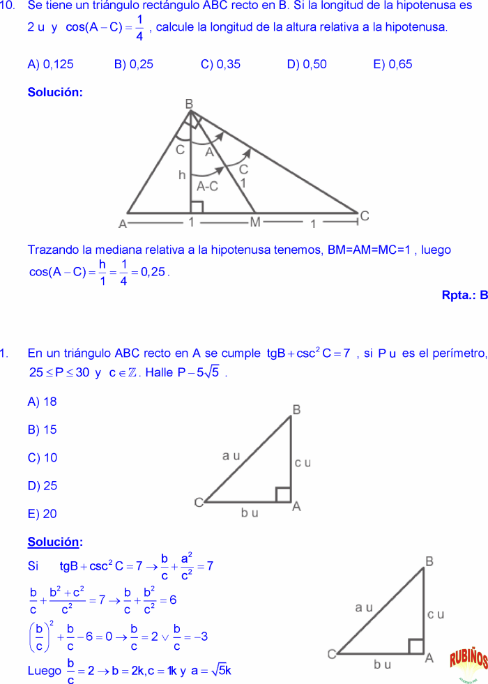 SENO COSENO TANGENTE COTANGENTE SECANTE Y COSECANTE EJERCICIOS ...