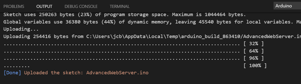 Esp32 visual studio code - yopana