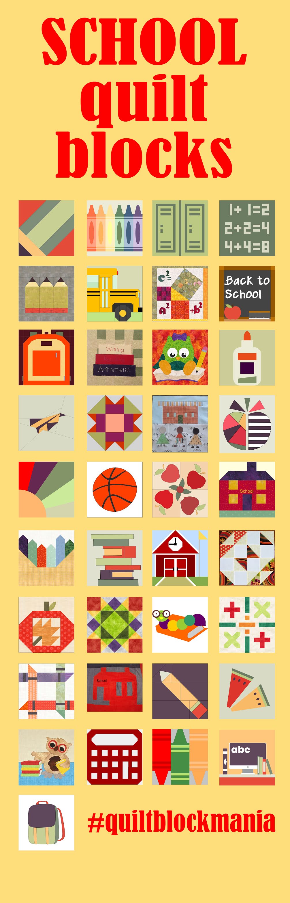 Devoted Quilter: Quilt Block Mania - Basketball!