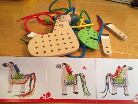 The Playful Otter: Lacing Pony