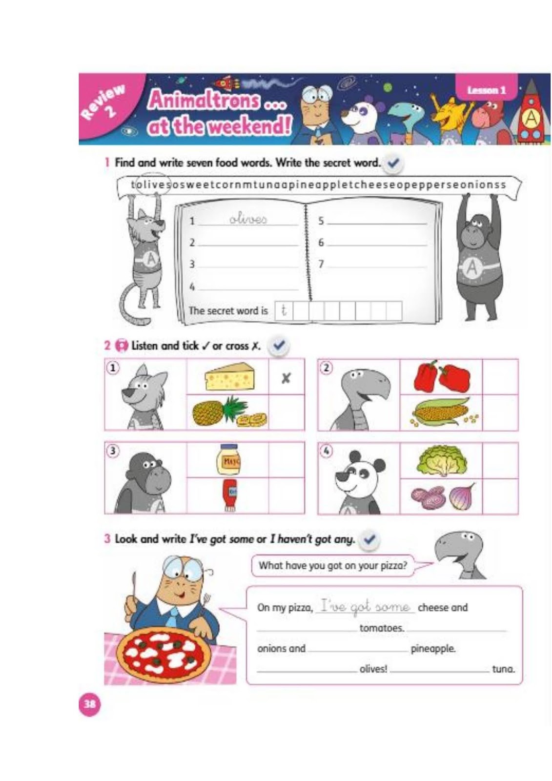 Tercero aprende en casa: Repaso inglés