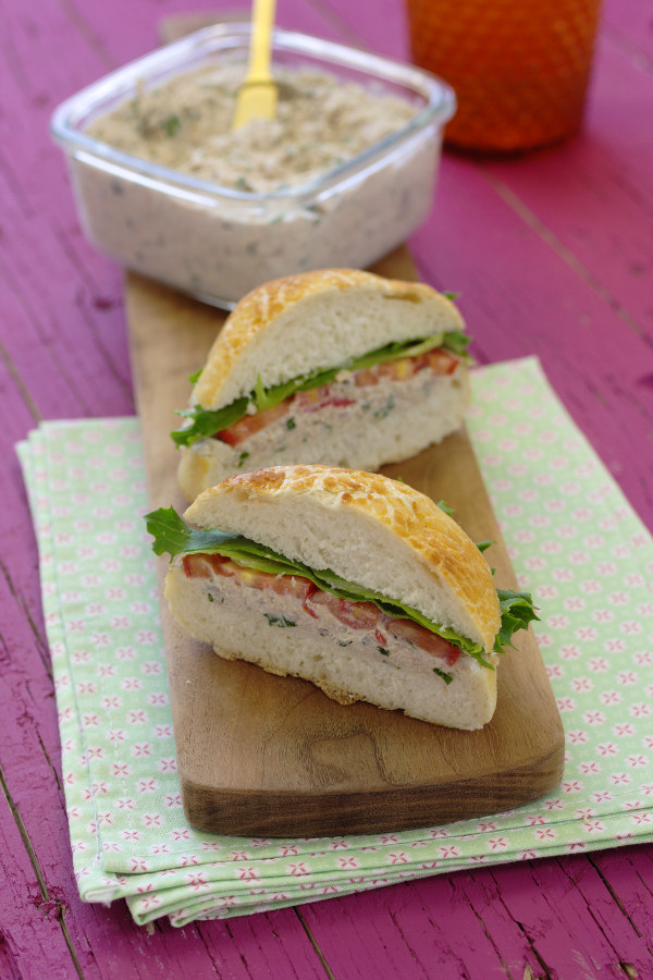 Cinco Quartos de Laranja: Sandes de pasta de atum