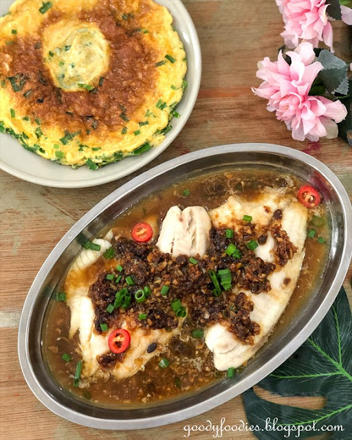 GoodyFoodies: Recipe: Cheong Cheng Fish (Gravy Steamed Fish) 酱蒸非州鱼