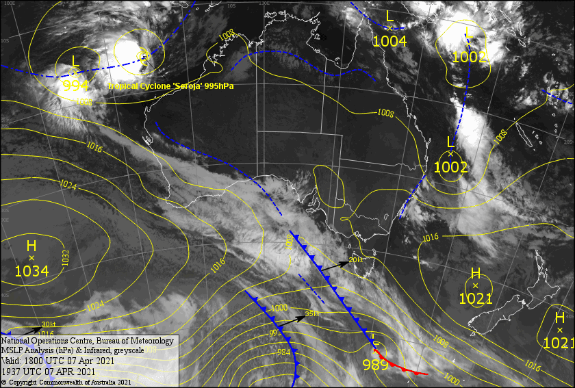 Weather information for Perth: 7 day weather forecast