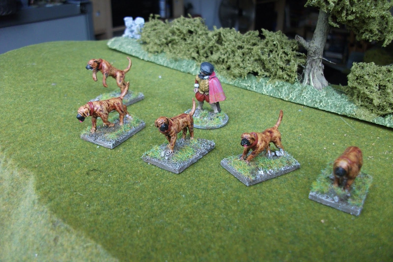 The Angry Lurker: 28mm Painted Portuguese Conquistador Mastiffs or War ...