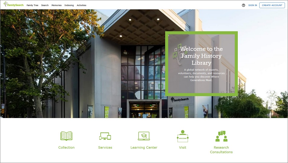 Scottish GENES: FamilySearch's Family History Library launches new webpage