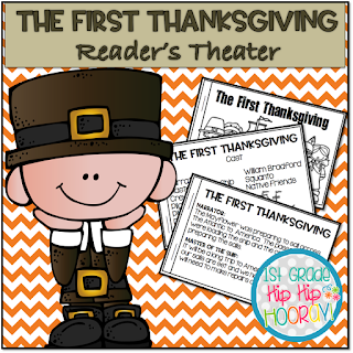 1st Grade Hip Hip Hooray!: The First Thanksgiving: Reader's Theater