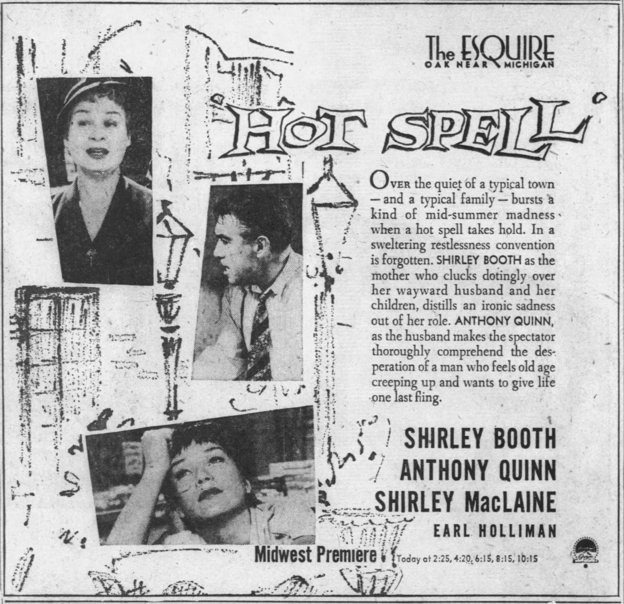 Happyotter: HOT SPELL (1958)