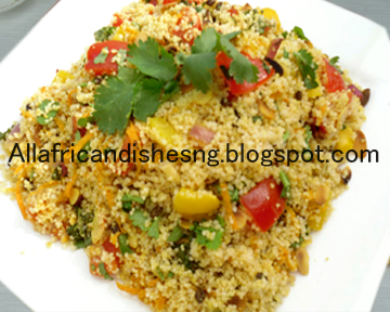 ALL AFRICAN DISHES: SENEGALESE COUSCOUS WITH BEEF AND VEGETABLE SAUCE
