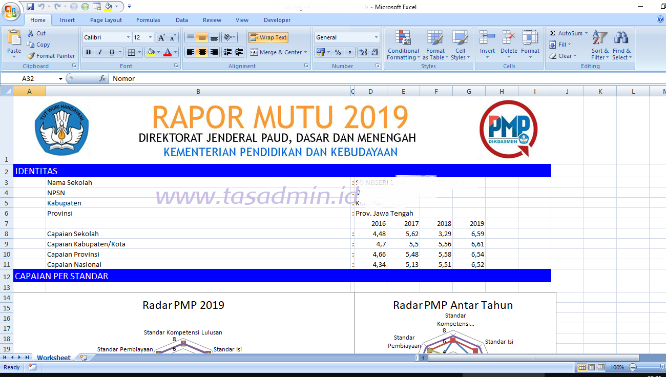 Cara Terbaru Cetak Rapor PMP 2019 Laman rapormutu.pmp.kemdikbud.go.id ...