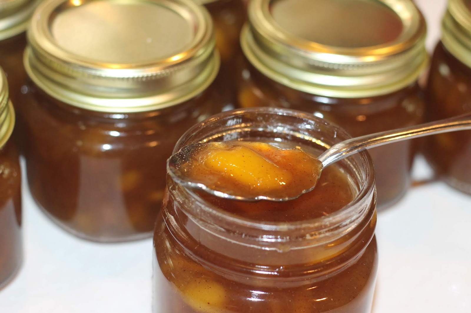 Cooking With Mary and Friends: Brandied Spiced Peach Jam