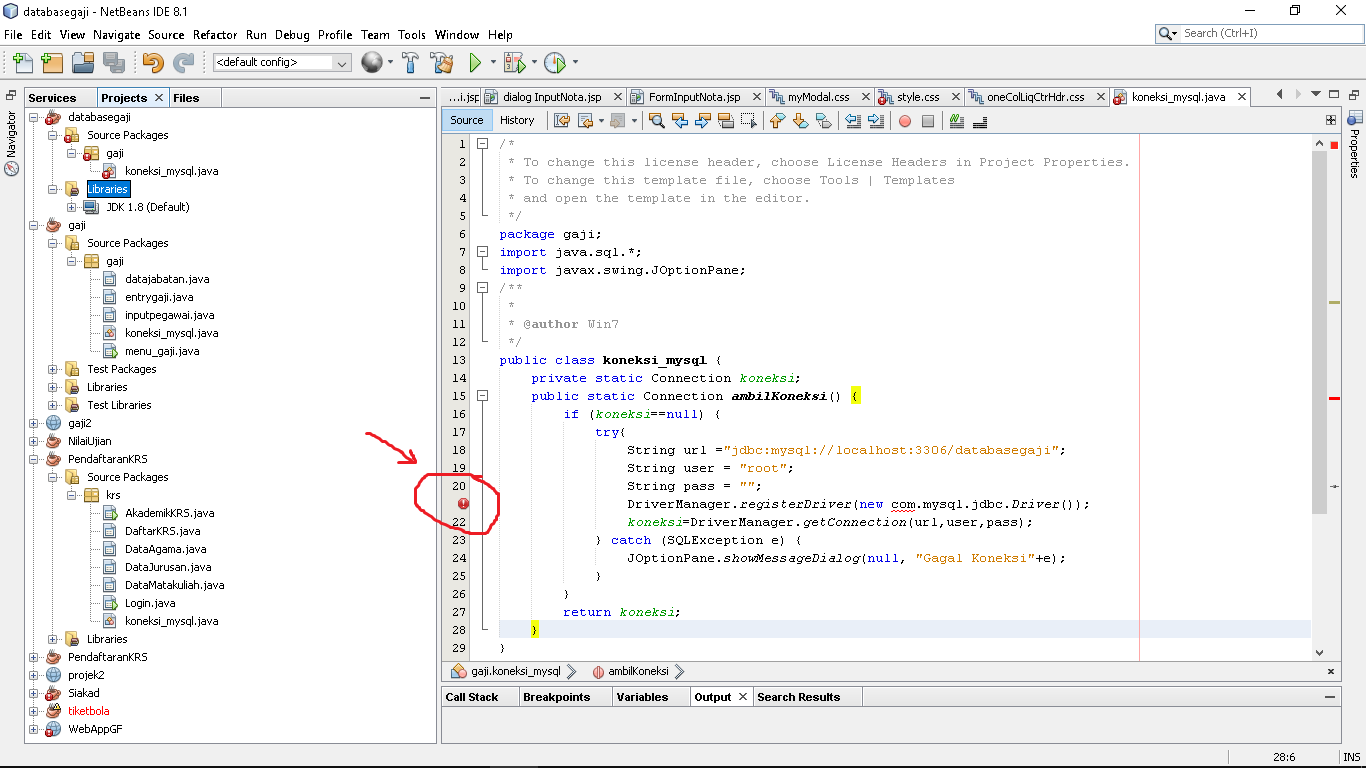 Membuat Koneksi Netbeans Dengan Database Di Localhost Phpmyadmin
