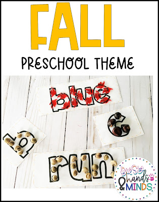 Fall Preschool Theme | Busy Hands and Minds