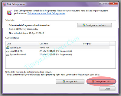 Cara Defrag Hard Disk Komputer di Windows XP dan Windows 7 - Belajar ...