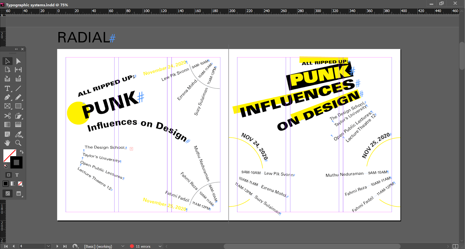 Advanced Typography - Exercises