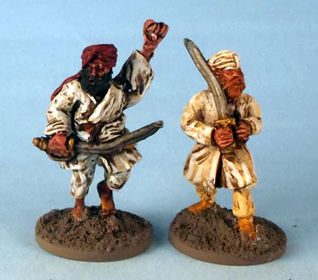 Tom's Toy Soldiers: Old Glory (and some Tiger Miniatures) Pathans (3)