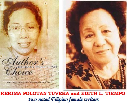 Maso at Panitik: Paalam, Edith Tiempo at Kerima Polotan