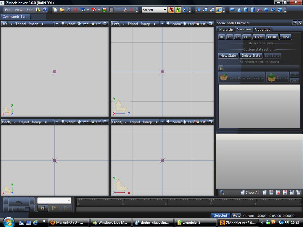 MarkinhO 3D: Zmodeler 3.0.0 ;P