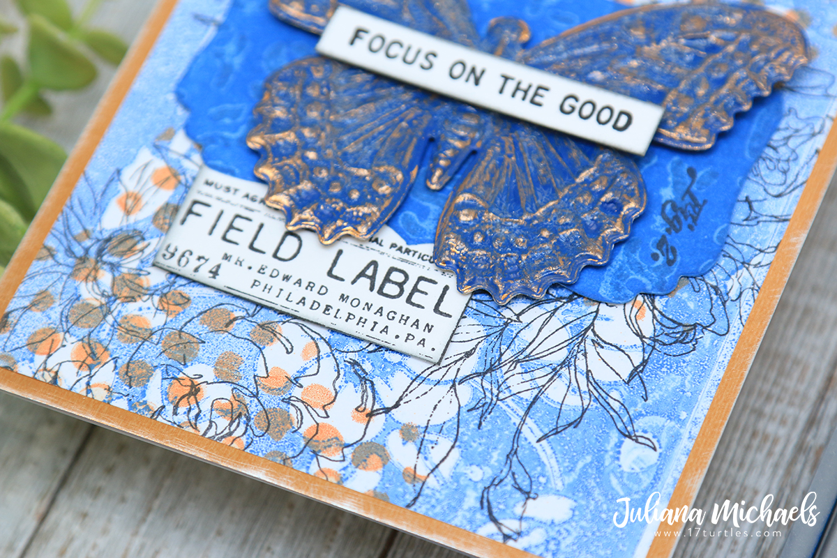 Butterflies & Backgrounds | Tim Holtz Prize Ribbon Distress Ink ...